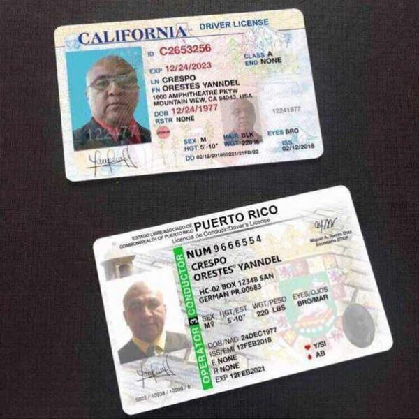 Buy a real Puerto Rico driver’s license online - No Test Needed